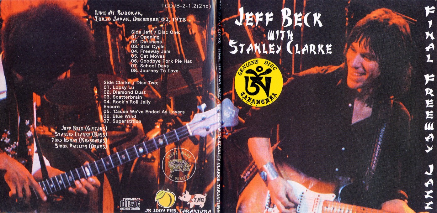 Recensione: Bootleg JEFF BECK “Final Freeway Jazz” Tokyo, Budokan 02/12 ...